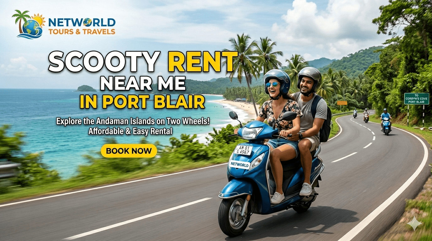 Best Scooty Rent Near Me in Port Blair | ₹400–₹500 Daily